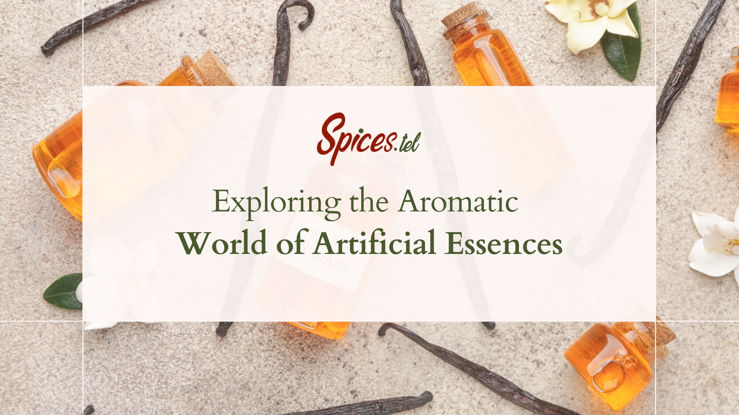 Exploring the Aromatic World of Artificial Essences – Spices.tel